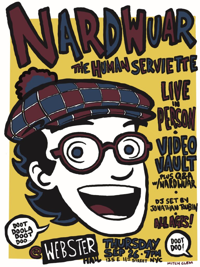 On Tour - Nardwuar the Human Serviette Radio Show!
